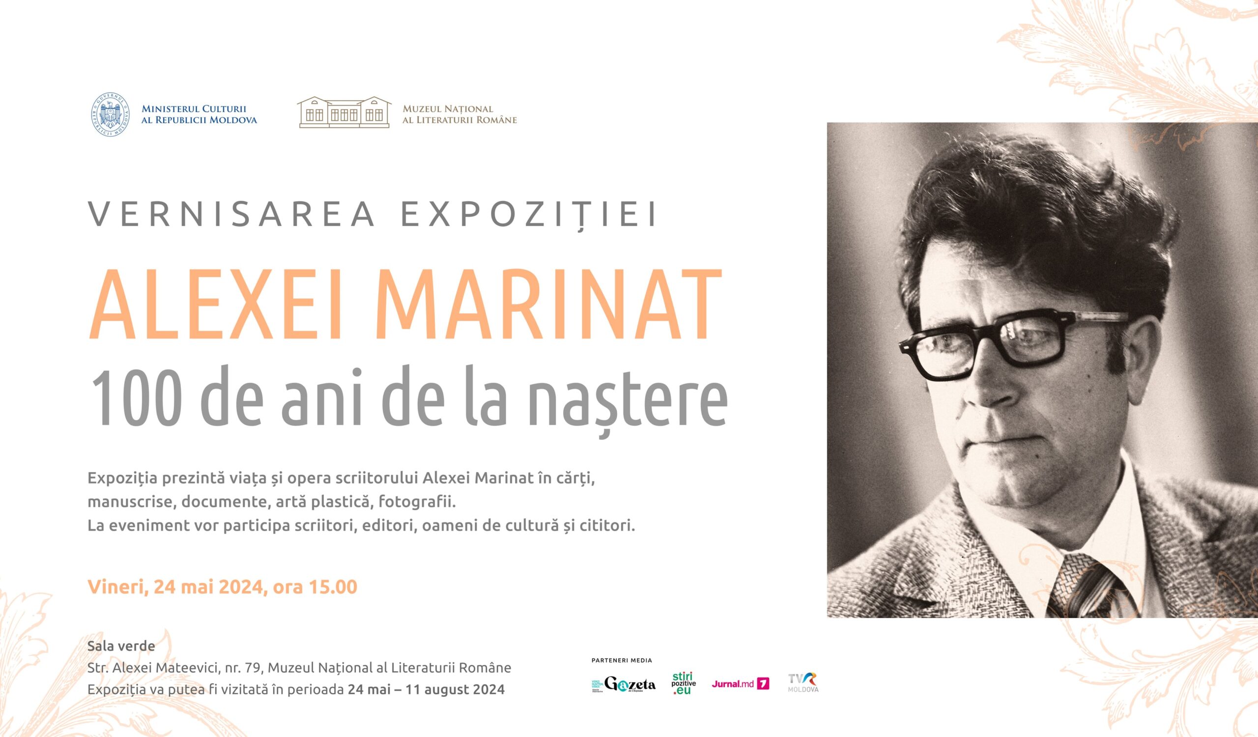 Vernisarea expoziției „Alexei Marinat, 100 de ani de la naștere ...